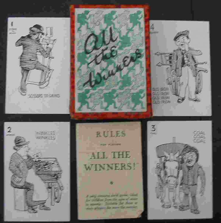 Card Games – 1900 – 1940 – Games et al – Antique Card and Table Top Games